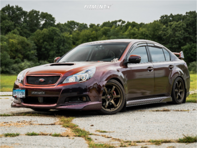 2012 Subaru Legacy 2.5i with 18x8.5 XXR 521 and Hankook 225x40 on ...