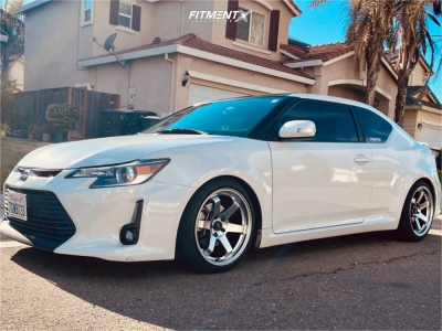 2015 Scion TC Base with 18x9.5 AVID1 AV6 and Vercelli 235x40 on ...