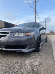 2006 Acura TL Base with 18x9.5 Enkei Rpf1 and Toyo Tires 225x45 on ...