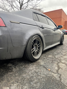 2006 Acura TL Base with 18x9.5 Enkei Rpf1 and Toyo Tires 225x45 on ...