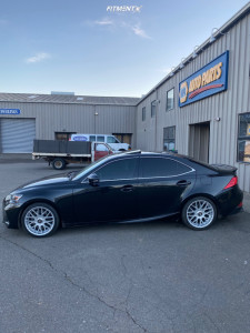 2017 Lexus IS200t Base with 18x8.5 Rotiform Rse and BFGoodrich 225x40 ...