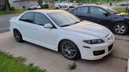 2007 Mazda 6 Mazdaspeed with 18x8 Fast Wheels Fc04 and Sailun 225x40 on ...