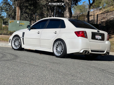 2013 Subaru WRX Base with 18x9.5 Enkei Nt03m and Federal 265x35 on ...
