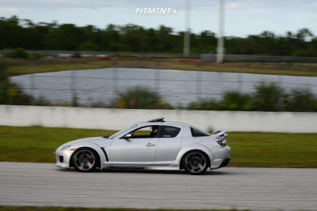 2005 Mazda RX-8 Base with 18x9 Cosmis Racing N5r and Continental 235x40 ...