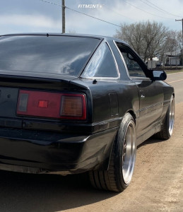 1986 Toyota Supra Base with 18x9.5 ESR Sr01 and Continental 225x35 on ...