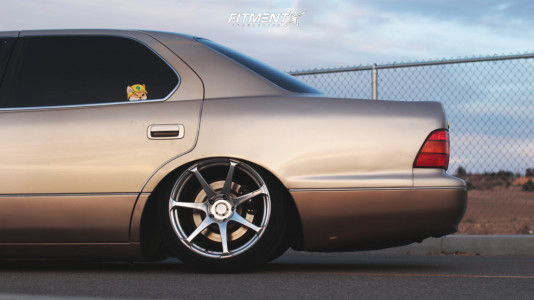 2000 Lexus LS400 Base with 18x10 AVS Model T7 and Delinte 225x40 on ...