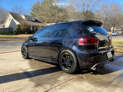 2011 Volkswagen GTI Base with 18x8 Momo Heritage 6 and Continental ...