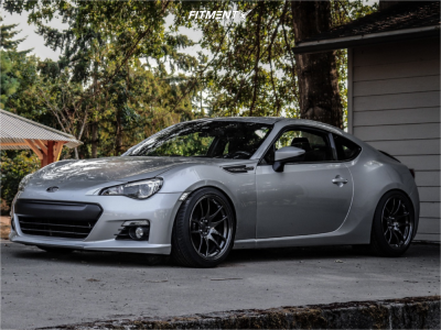 2013 Subaru BRZ with 18x9.5 35 Rota Torque and 255/35R18 Continental ...