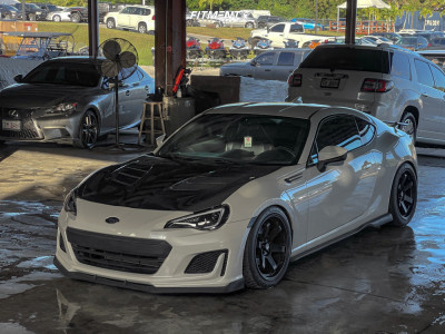 2018 Subaru BRZ with 18x9.5 38 AVID1 AV6 and 245/40R18 Federal SS595 ...