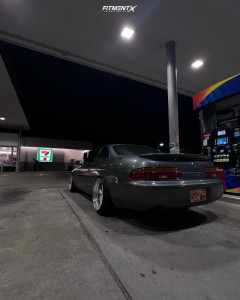 1992 Lexus SC400 Base with 18x10.5 Work VS-KF and Federal 225x40 on ...