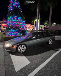 1992 Lexus SC400 Base with 18x10.5 Work VS-KF and Federal 225x40 on ...