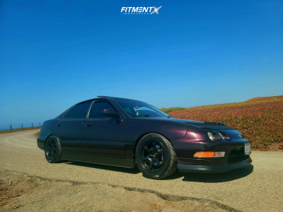 1996 Acura Integra LS with 15x8 Gram Lights 57dr and Federal 225x45 on ...