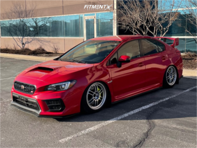 2020 Subaru WRX STI Base with 18x8.5 Enkei Rpf1 and Achilles 225x45 on ...