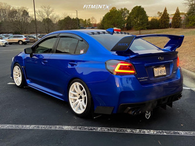 2018 Subaru WRX Base with 18x9.5 Vors Tr4 and Vercelli 245x40 on ...