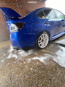 2018 Subaru WRX Base with 18x9.5 Vors Tr4 and Vercelli 245x40 on ...