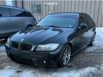 2011 BMW 328i XDrive Base with 18x8.5 Aodhan Ah-x and Vercelli 225x40 ...
