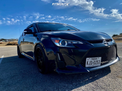 2016 Scion TC Base with 18x9.5 ESR Cs12 and Michelin 245x40 on ...