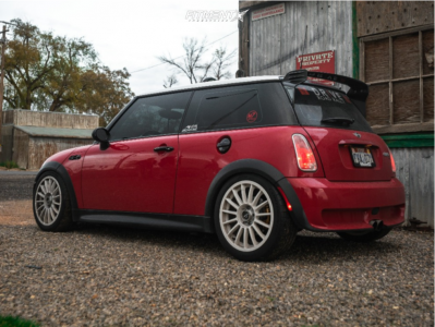 2005 Mini Cooper S with 17x7.5 Fifteen52 Podium and Continental 215x45 ...