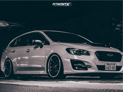 2018 Subaru Levorg 2.0 GT-S EyeSight with 19x8.5 Advan Racing RS-D and ...
