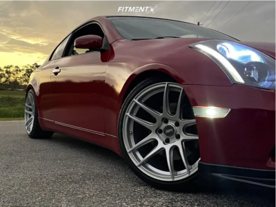2005 INFINITI G35 Base with 19x9.5 ESR CS8 and Lexani 245x35 on ...