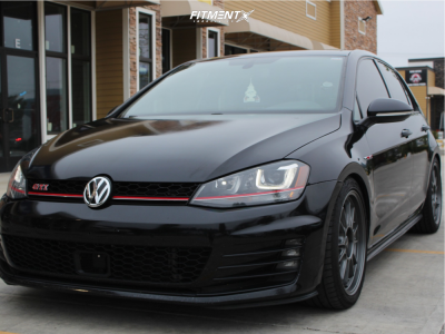 2015 Volkswagen GTI Autobahn with 18x8.5 Konig Hypergram and Michelin ...