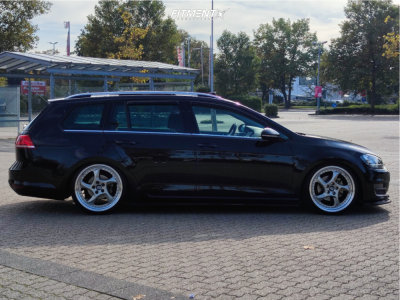 2015 Volkswagen Golf SportWagen Highline TDI with 19x8.5 MB Wheels ...