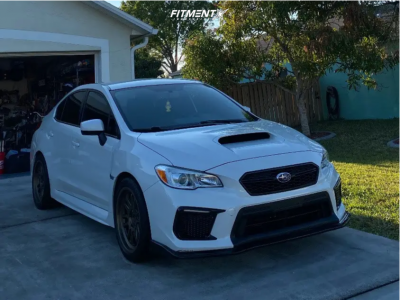 2019 Subaru WRX Base with 18x8.5 Aodhan Ah07 and Vercelli 245x40 on ...