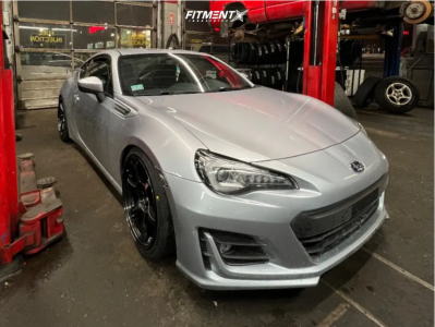 2017 Subaru BRZ Limited with 18x9.5 Gram Lights 57dr and Firestone ...