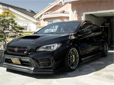 2021 Subaru WRX STI Limited with 18x9.5 Enkei Rpf1 and Michelin 255x35 on Coilovers | 2141517 ...