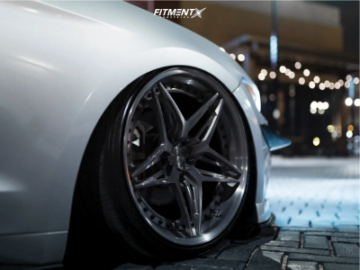 2016 Ford Mustang EcoBoost Premium with 20x10.5 Rotiform Forged VDA and ...