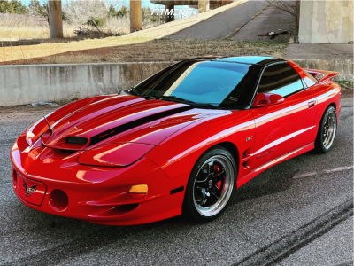 1998 Pontiac Firebird with 18x10 41 Weld Racing S71 and 275/35R18 ...