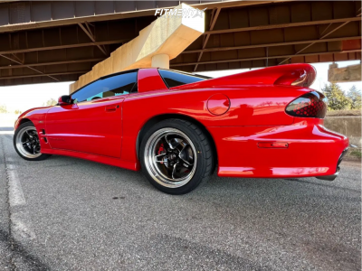 1998 Pontiac Firebird Trans Am with 18x10 Weld Racing S71 and Falken ...