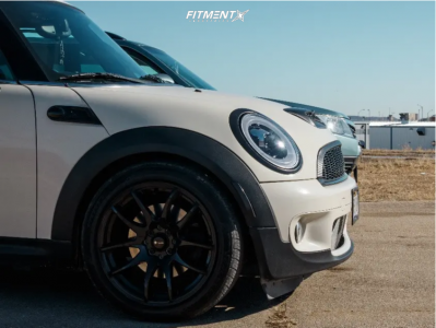 2010 Mini Cooper S with 17x8 Vors Tr4 and Vercelli 225x45 on Stock ...