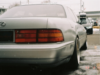 1994 Lexus LS400 Base with 19x9 AME Shallen Ax and Dunlop 225x40 on ...