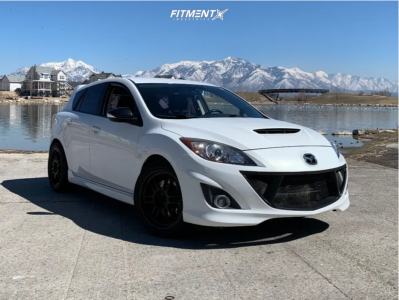 2013 Mazda 3 Mazdaspeed with 18x8.5 Enkei Rpf1 and Yokohama 245x40 on Stock Suspension | 2164553 ...