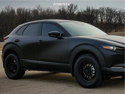 2022 Mazda CX-30 2.5 Turbo with 17x7 Enkei RPF1 and Falken 225x65 on ...