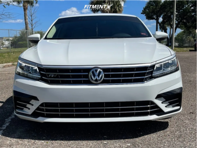 2017 Volkswagen Passat R-Line with 19x8.5 Konig Rennform and ...