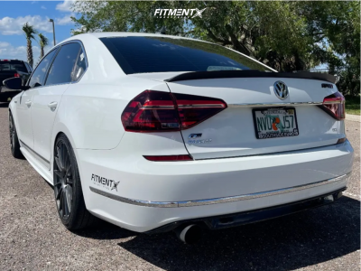 2017 Volkswagen Passat R-Line with 19x8.5 Konig Rennform and ...