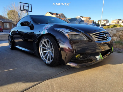 2013 INFINITI G37 IPL with 19x10.5 Ferrada FR4 and Yokohama 245x40 on ...