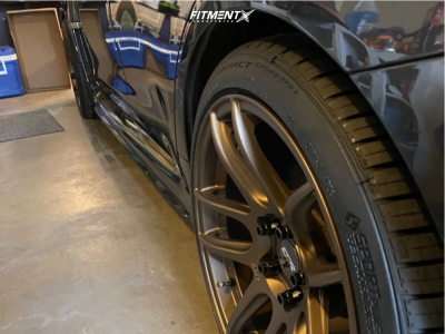 2017 Subaru WRX STI Limited with 18x9.5 ESR Cs8 and Continental 255x35 ...