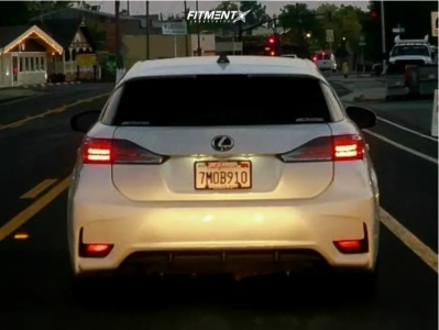 2015 Lexus CT200h Base with 19x8.5 Work Emitz and Achilles 235x25 on ...