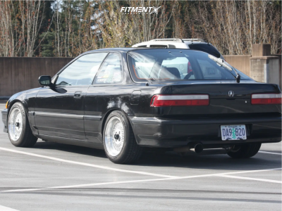 1991 Acura Integra LS with 15x8 Enkei 92 and Kumho 205x50 on Coilovers ...