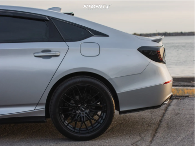 2018 Honda Accord LX with 18x8 DRW D21 and Vercelli 255x45 on Stock ...