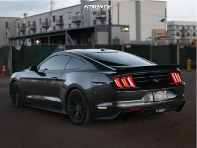 2019 Ford Mustang EcoBoost with 19x8.5 ESR Rf11 and Nitto 245x35 on ...