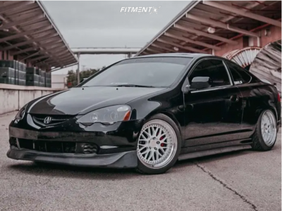2002 Acura RSX Base with 18x9.5 ESR Sr01 and Federal 245x40 on ...