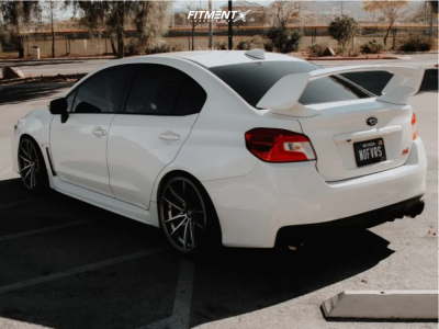 2015 Subaru WRX STI Limited with 19x9.5 Konig Oversteer and Nitto ...