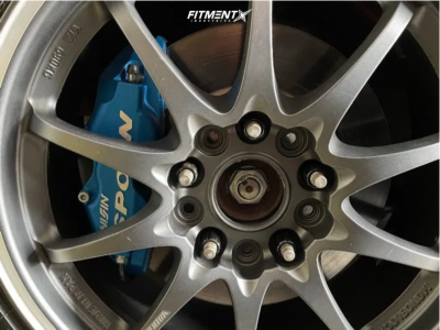 1995 Honda Integra type R with 16x7.5 Volk Ce28 and Firestone 205x45 on ...