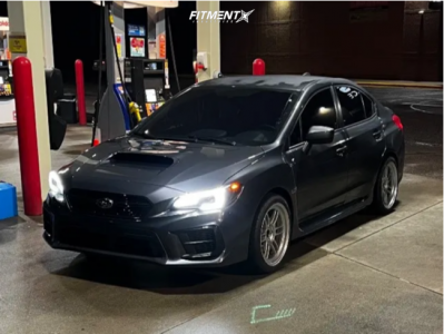 2021 Subaru WRX Base with 18x9.5 Enkei Rpf1 and Yokohama 265x35 on Stock Suspension | 2211657 ...