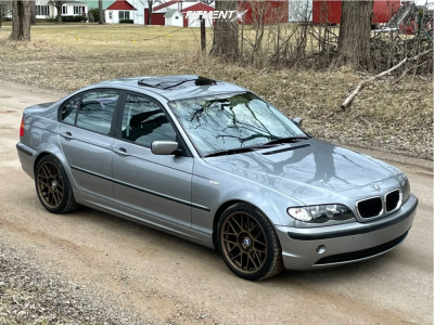2005 BMW 325xi Base with 18x8.5 Apex ARC-8 and General 245x35 on ...