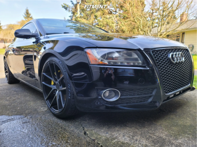 2010 Audi A5 Quattro Base with 19x9.5 Niche Targa and Continental ...